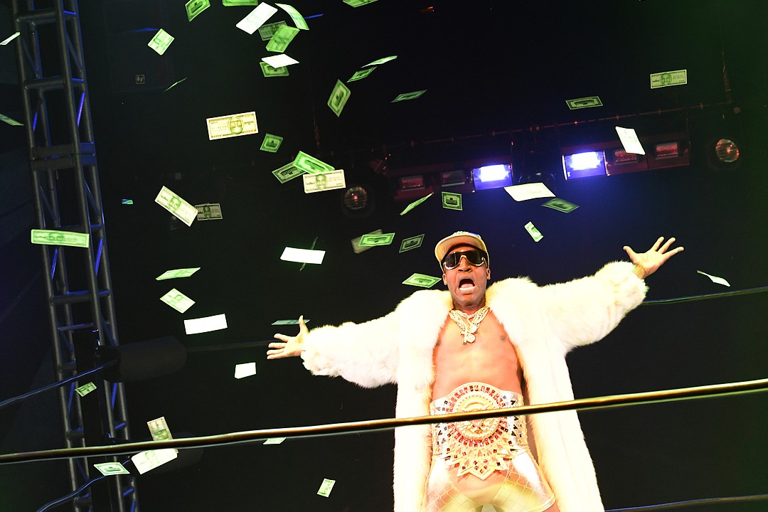 Review: Theater review: 'The Elaborate Entrance of Chad Deity' | Your ...