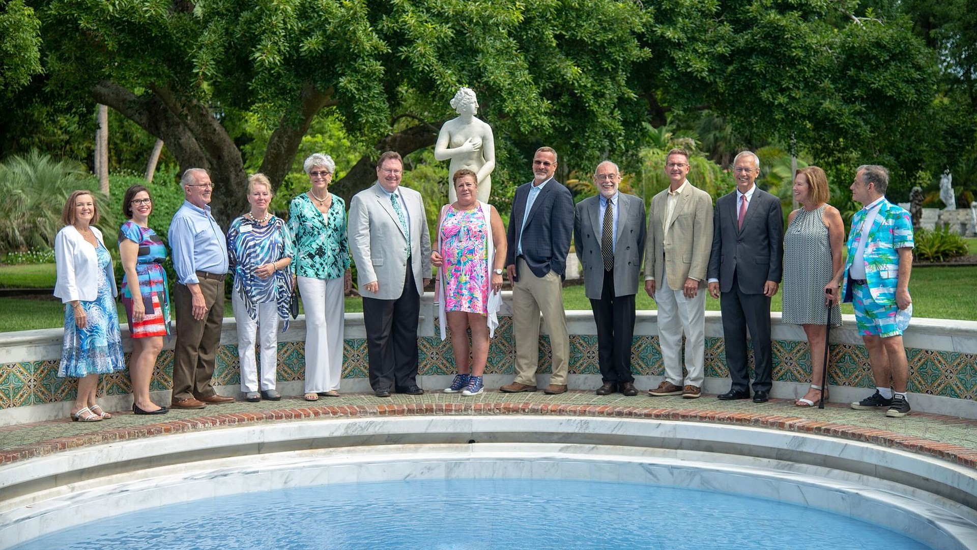Bolger Family Reflection Pool unveiled at The Ringling | Your Observer