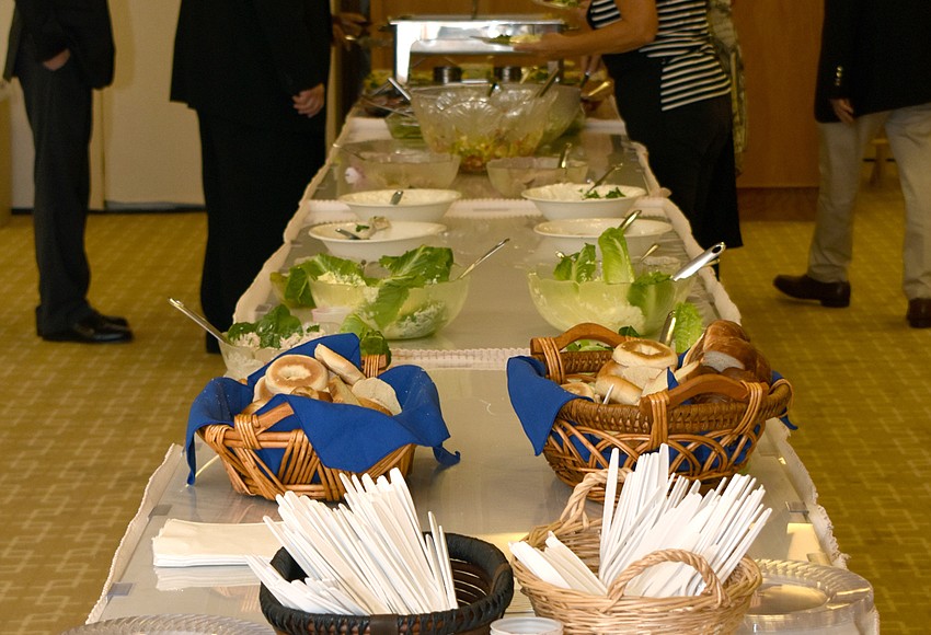 Your Observer | Photo - Because members had been fasting, the buffet ...