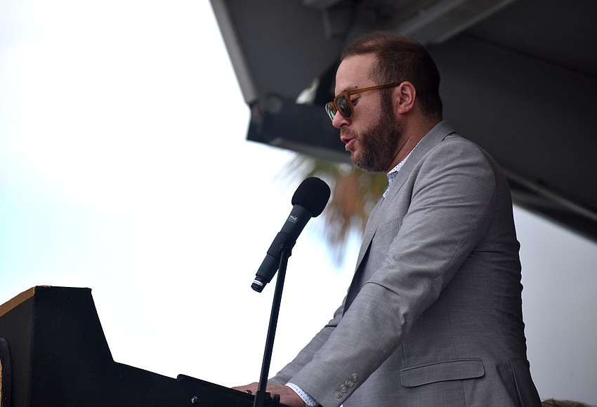 Your Observer | Photo - Isaac Morris speaks on behalf of his late ...