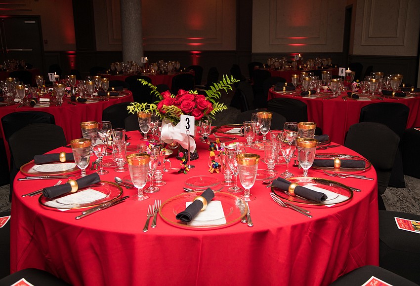 Your Observer | Photo - The gala color was red.