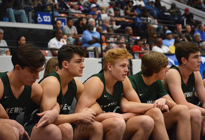Your Observer | Photo - The Mustangs bench — senior Alexander Baron ...