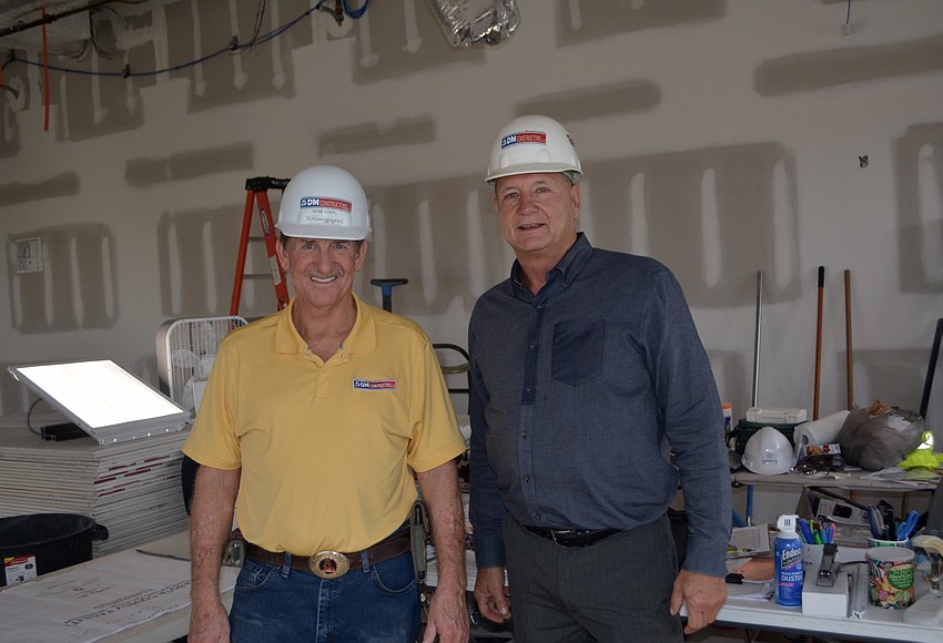 Your Observer | Photo - Superintendent Gene Cook (left) and Project ...