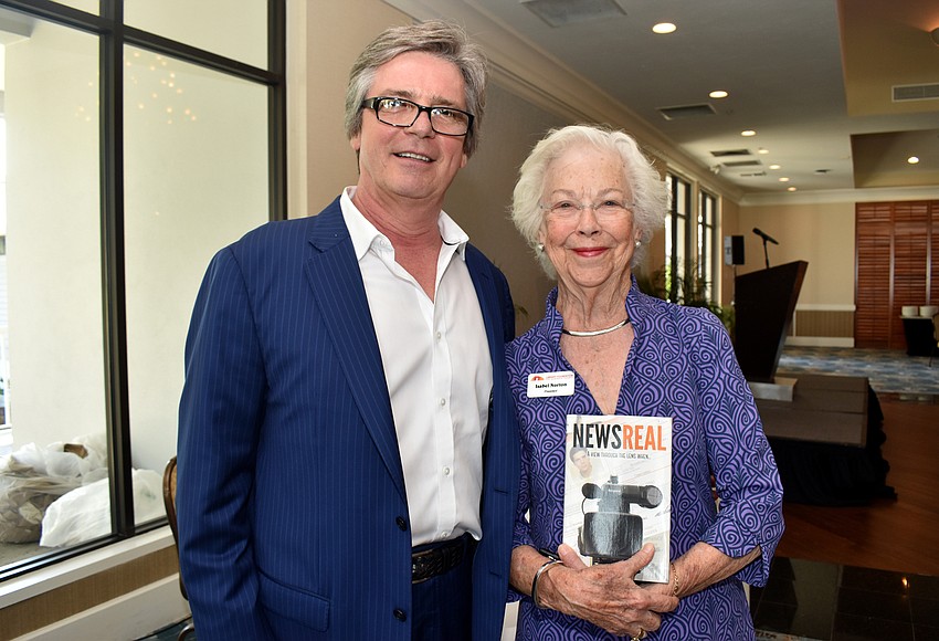 Your Observer | Photo - Tim Ortman and Library Foundation President ...