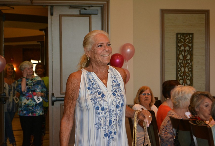 Your Observer | Photo - Sandi Eisenberg takes her turn modeling one of ...