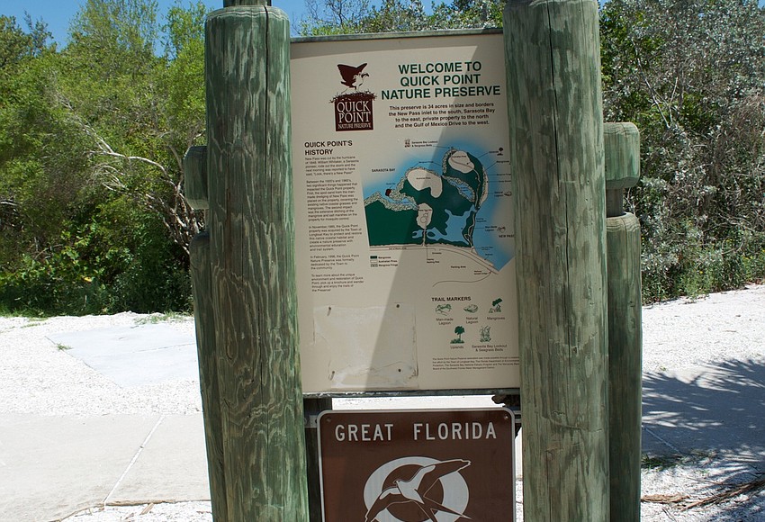 Your Observer | Photo - Welcome to Quick Point Nature Preserve.