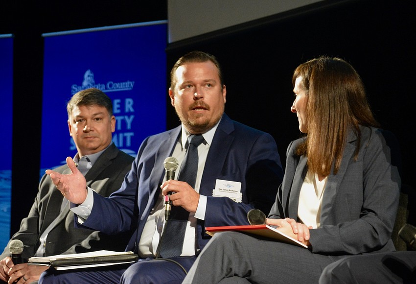 Your Observer | Photo - FDEP Director Tom Frick, Rep. James Buchanan ...