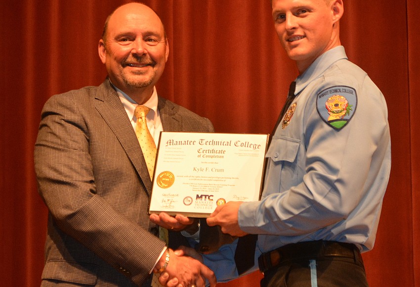 Your Observer | Photo - Kyle Crum receives his certificate for ...