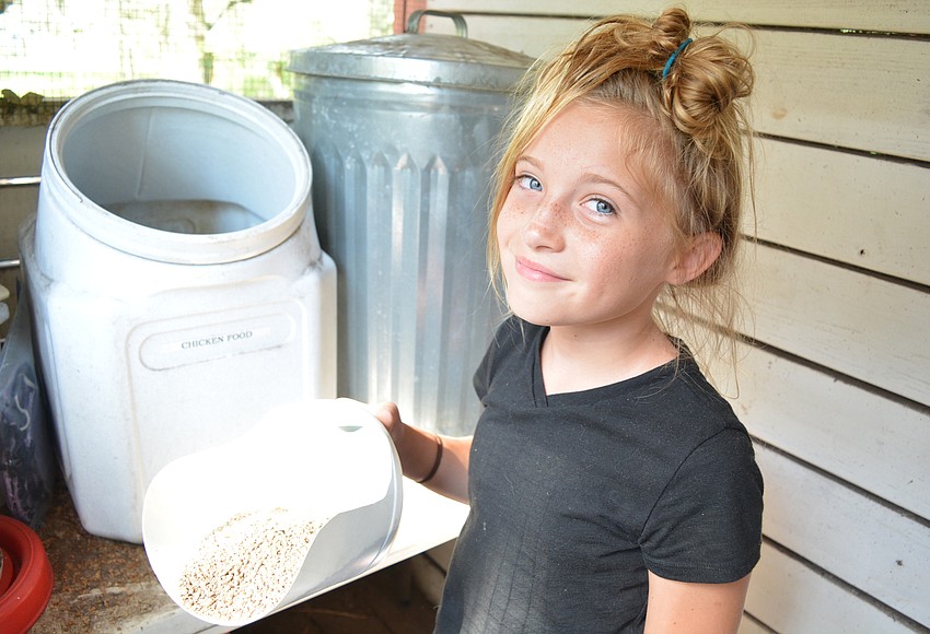 Your Observer | Photo - Camper Hailey Watson prefers to put fresh ...