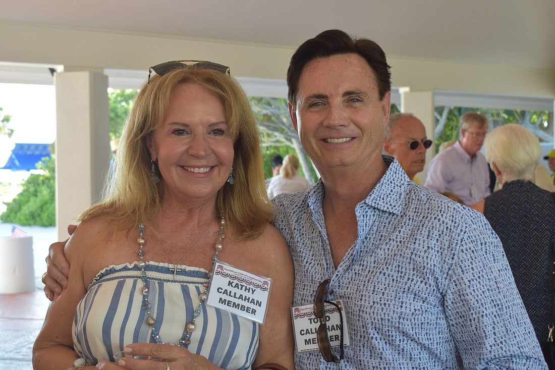 Your Observer | Photo - Kathy and Todd Callahan at the event.