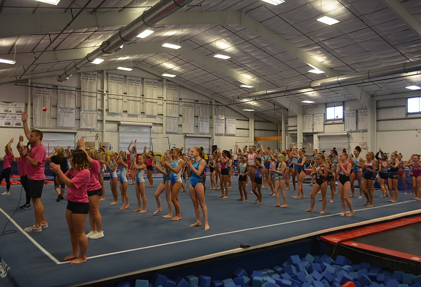 Your Observer | Photo - Lakewood Ranch Gymnastics hosted the event.