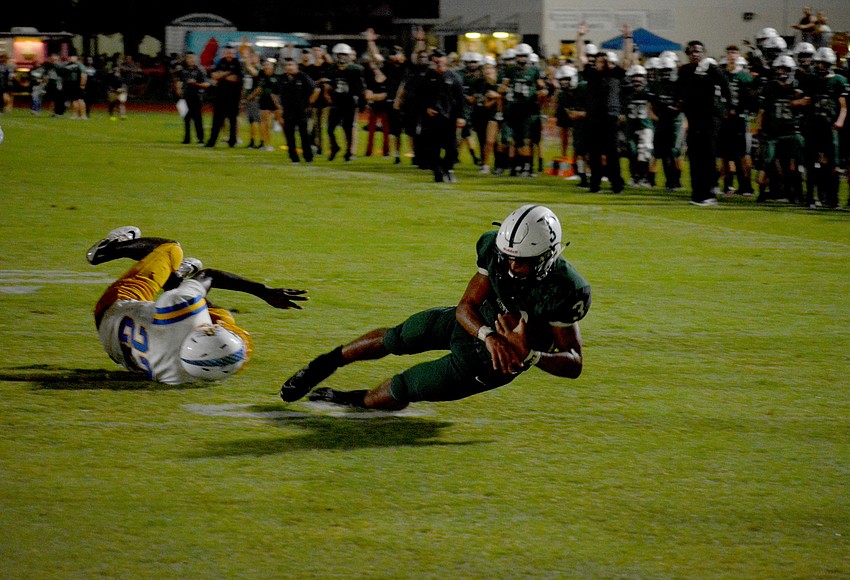 Your Observer | Photo - Lakewood Ranch junior running back Isaiah ...