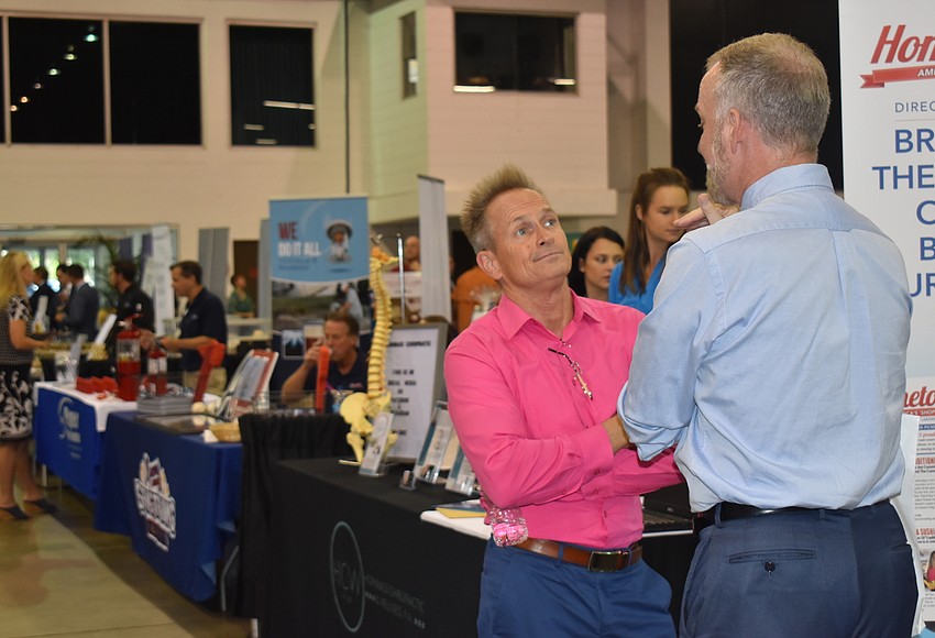 Your Observer | Photo - Ken Burke and Jeffery Kin chat at the beginning ...