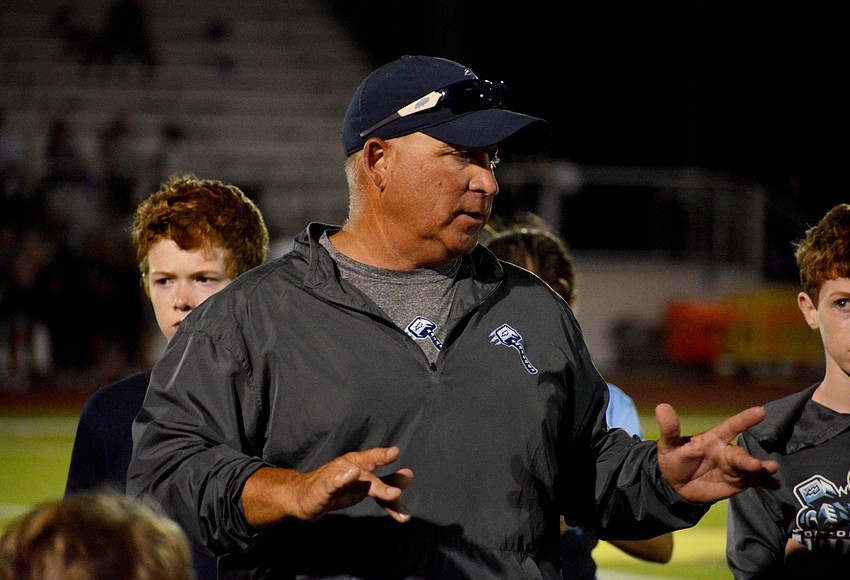 Your Observer | Photo - ODA coach Chris Kempton speaks to his team ...
