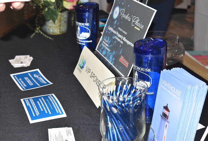 Your Observer | Photo - Sponsors laid out branded goodies for attendees ...