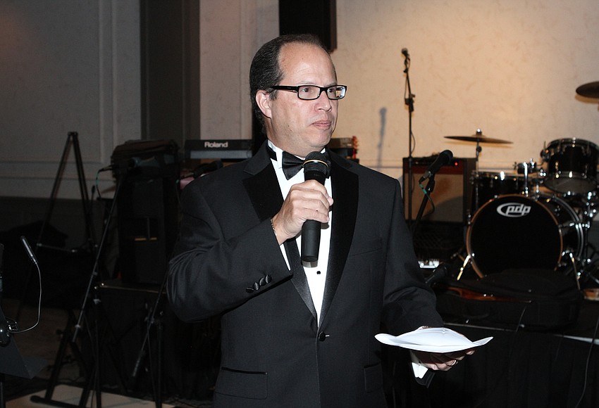 Your Observer | Photo - Hector Munoz spoke to the crowd.