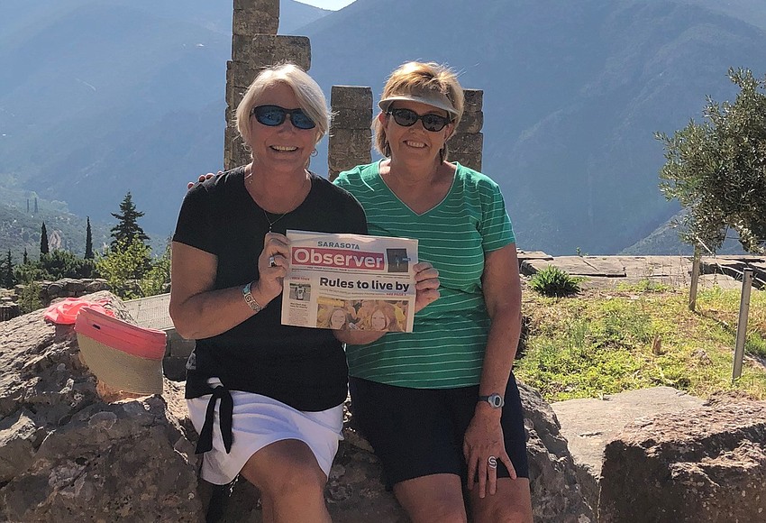 Your Observer | Photo - Delphi, Greece | Cathy Constance and Maren Hardman