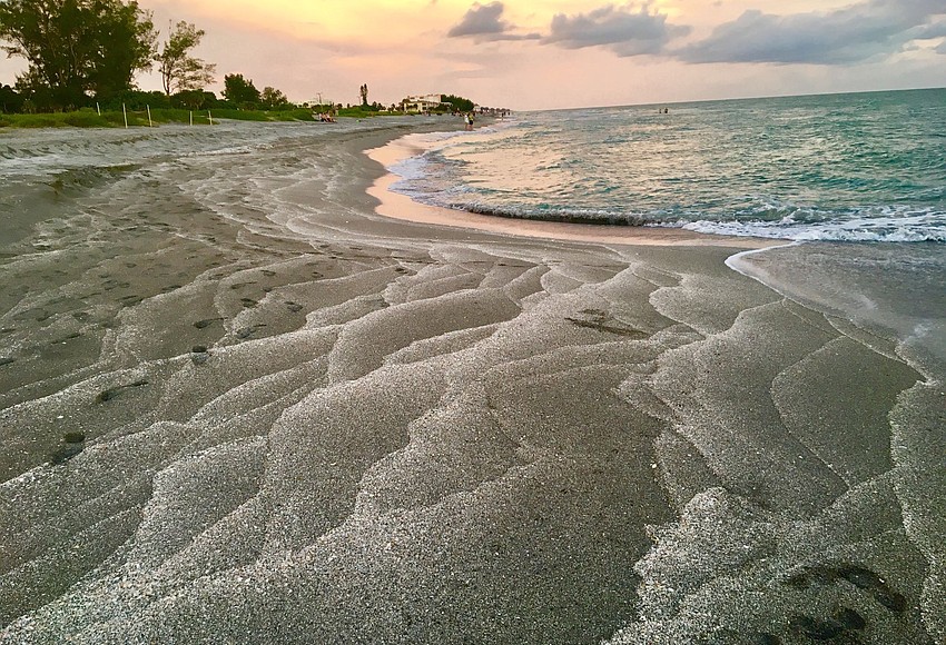 Your Observer | Photo - Unusual wave-made sand formations at Turtle ...