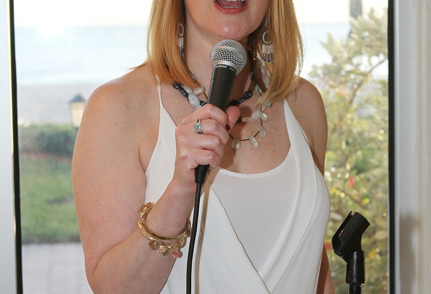 Your Observer | Photo - Emily Walsh announced the big news.