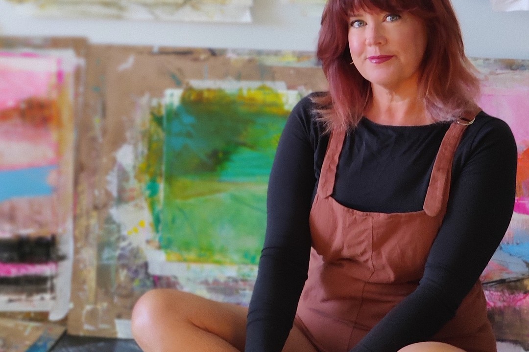 Artist Kim McAninch is learning how to bring her art to Longboat Key ...