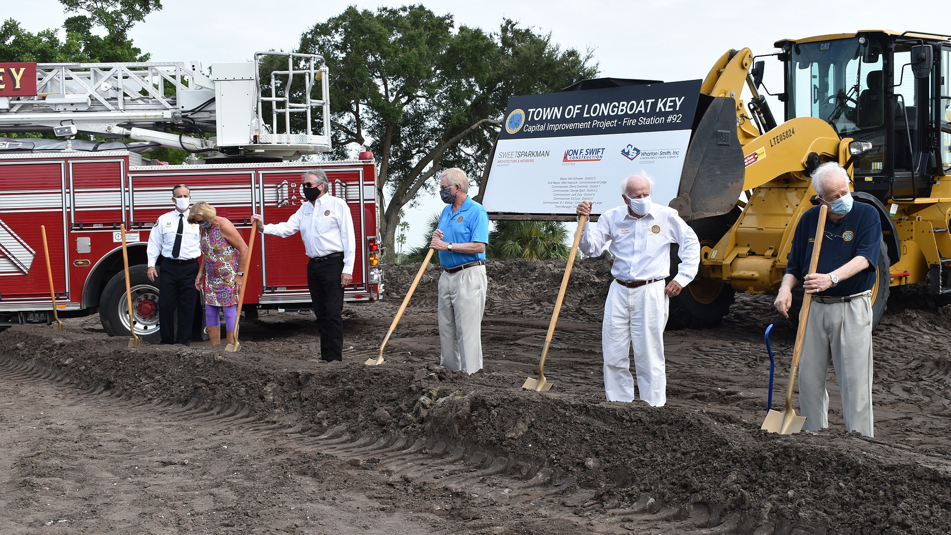 Longboat Key breaks ground on new fire station | Your Observer