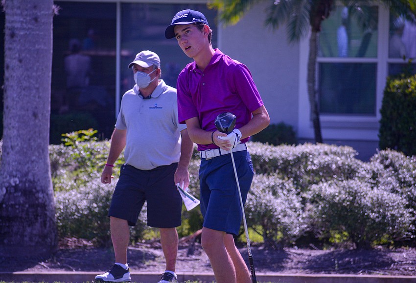 Your Observer | Photo - Sarasota's Carson Spence gathers himself after ...