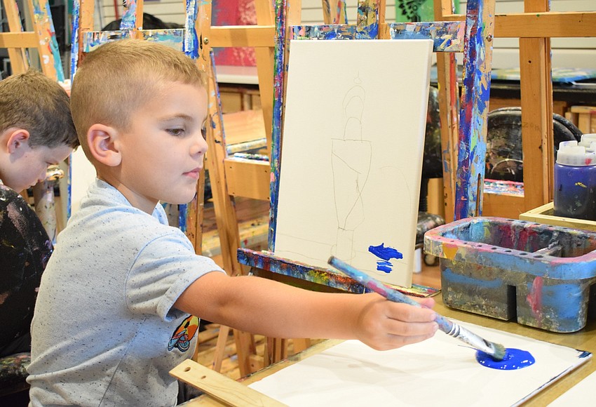 Your Observer | Photo - Boden Colon, a kindergartner at Robert E ...