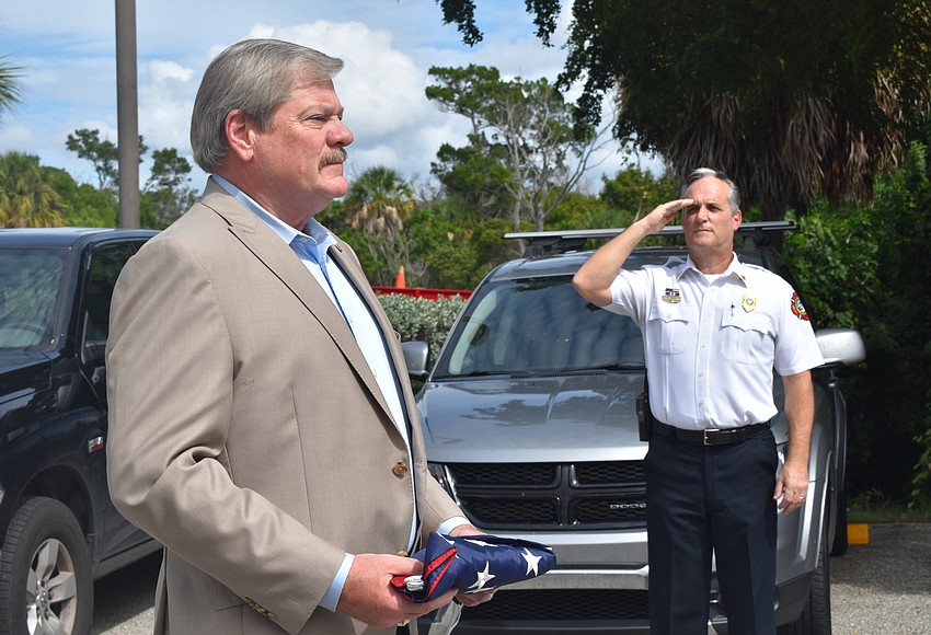 Your Observer | Photo - Fire Chief Paul Dezzi (right) saluted retiring ...