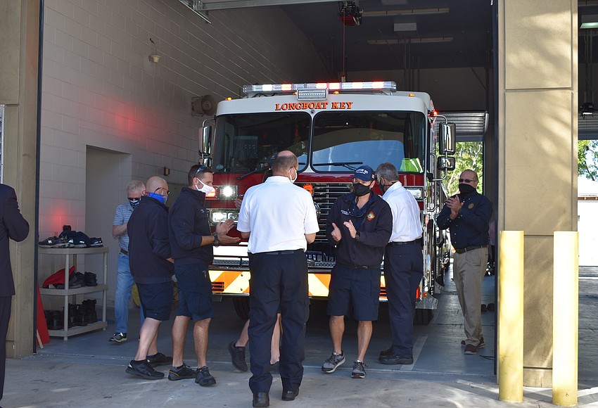 Your Observer | Photo - Longboat Key Fire Rescue personnel and town ...