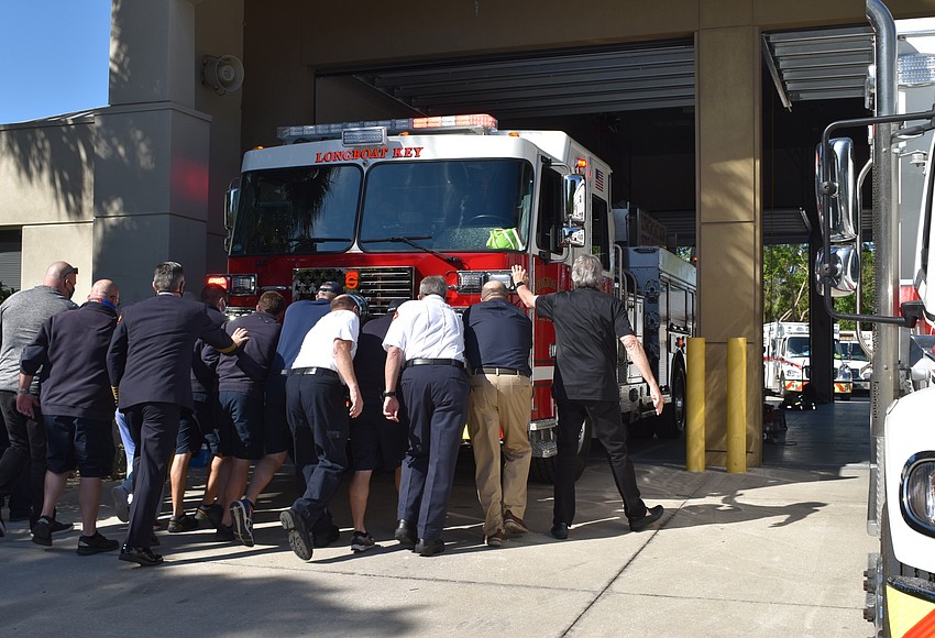 Your Observer | Photo - Longboat Key Fire Rescue personnel and town ...