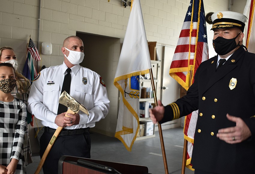 Your Observer | Photo - Newly-promoted Assistant Chief Bryan Carr ...
