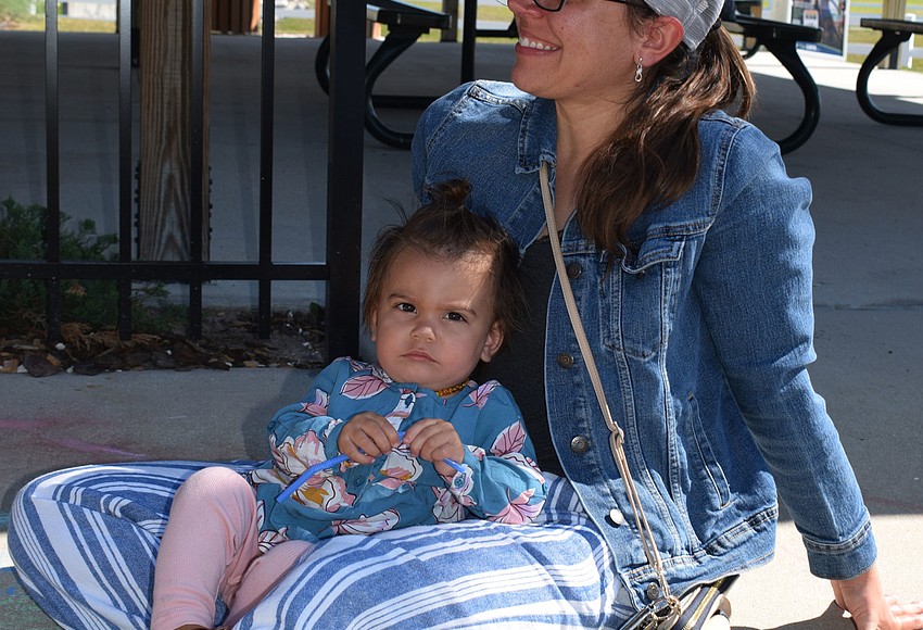 Your Observer | Photo - Parrish's Sadie Woods, who is 1, rests in her ...