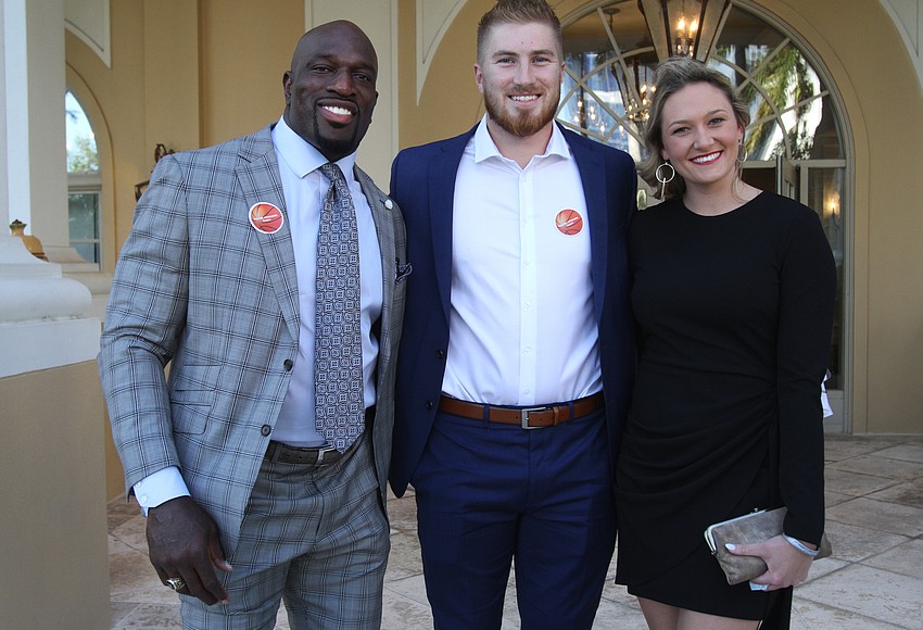 Your Observer | Photo - Titus O'Neil, Kyle Trask, former University of ...