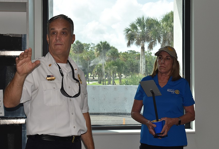 Your Observer | Photo - Fire chief Paul Dezzi leads a tour of the fire ...