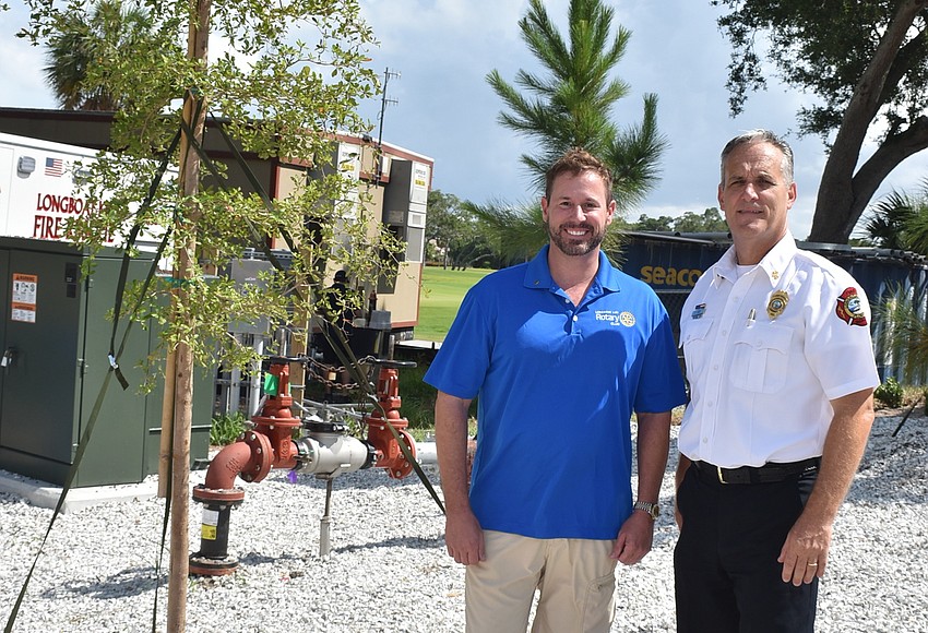 Your Observer | Photo - Bo Fuller and Paul Dezzi by the newly dedicated ...