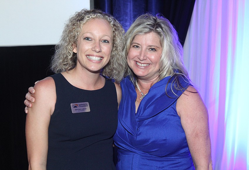 Your Observer | Photo - Chamber vice president Brittany Lamont with ...