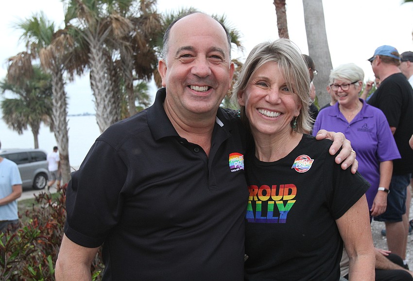 Your Observer | Photo - Vice president Chris Covelli and Sharon Cole