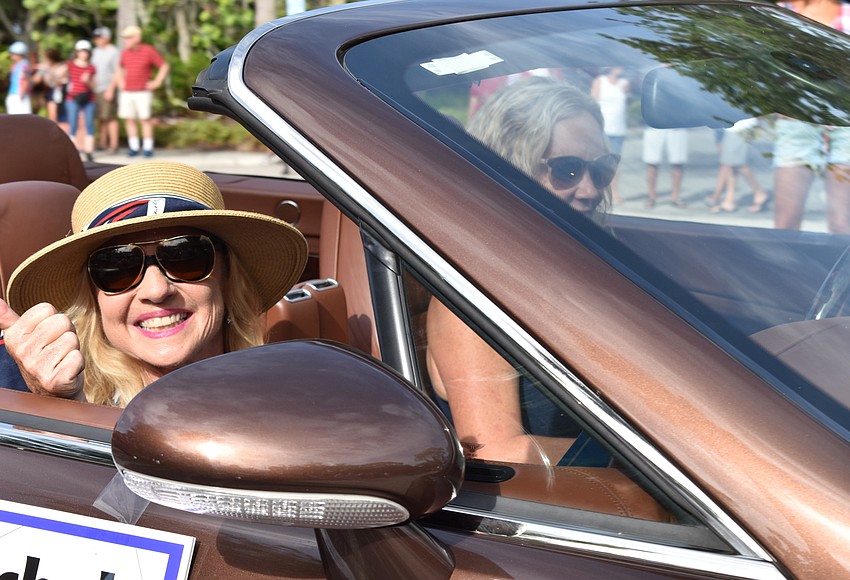 Your Observer | Photo - Dr. Colleen Healy waved during Sunday's Freedom ...