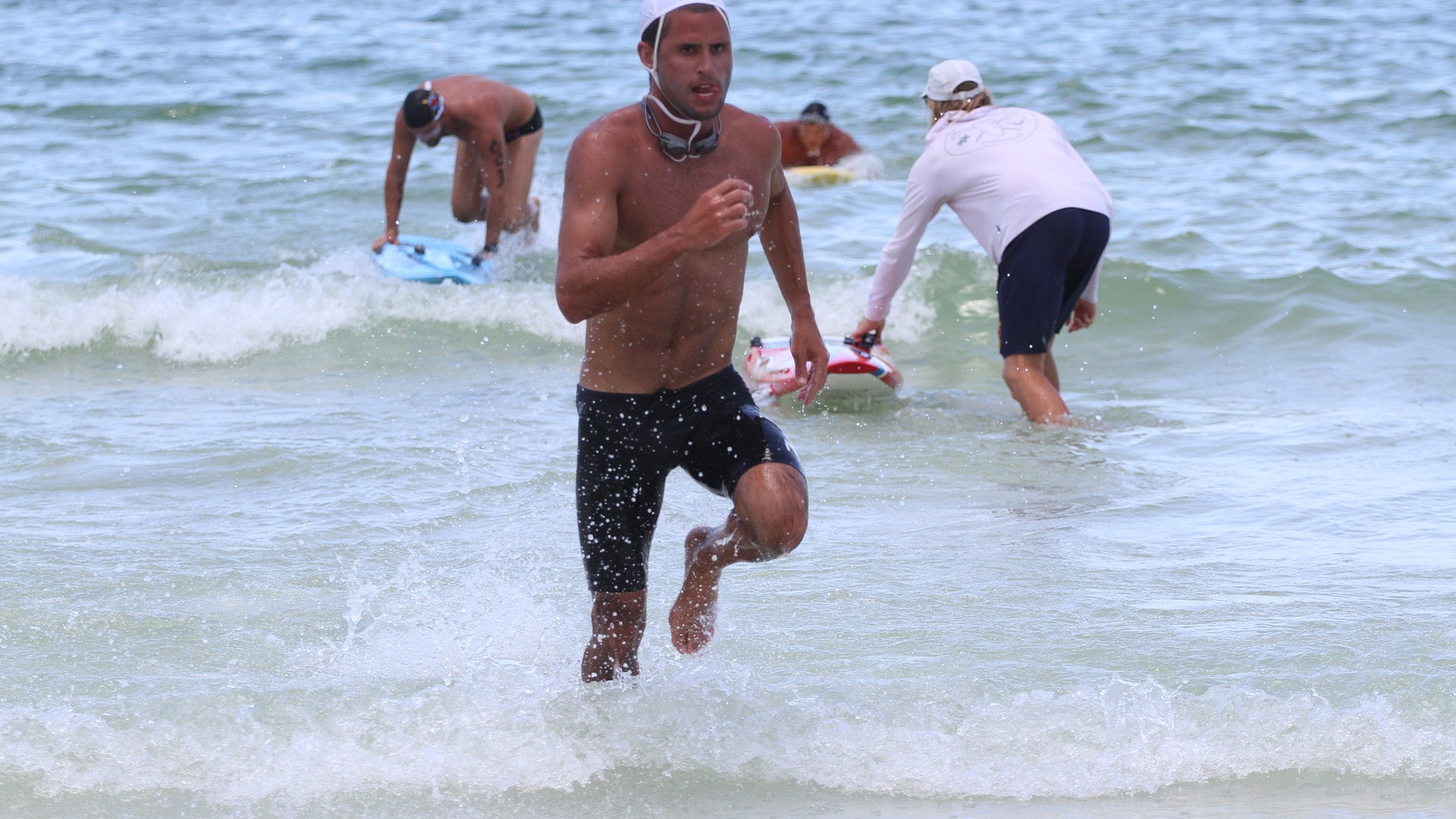 Florida lifeguards compete for top honors at Siesta Key beach ...