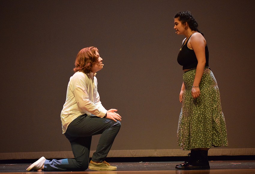Your Observer | Photo - Seth Pisani and Emily Garcia play Anna and ...