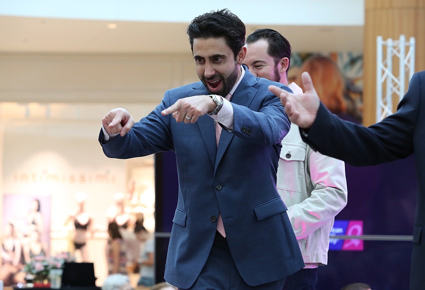 Your Observer | Photo - Dr. Kunal Saigal points to his fans.