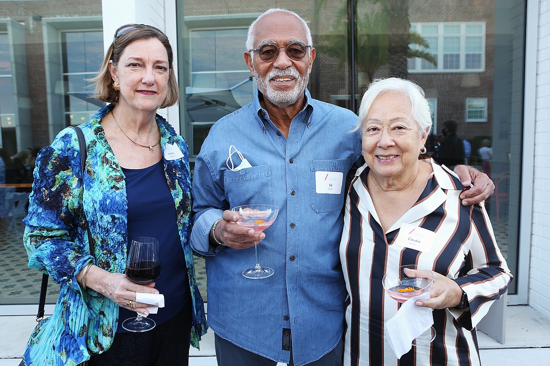 Your Observer | Photo - Martha Ballard with Ed and Claudia Swan