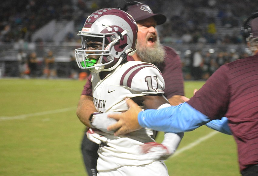 Your Observer | Photo - Rams senior Johnell Williams celebrates with ...