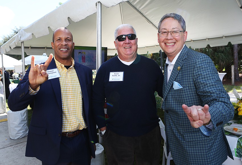 Your Observer | Photo - Kemel Thompson, Evan Earle Jr. and Marion Younge