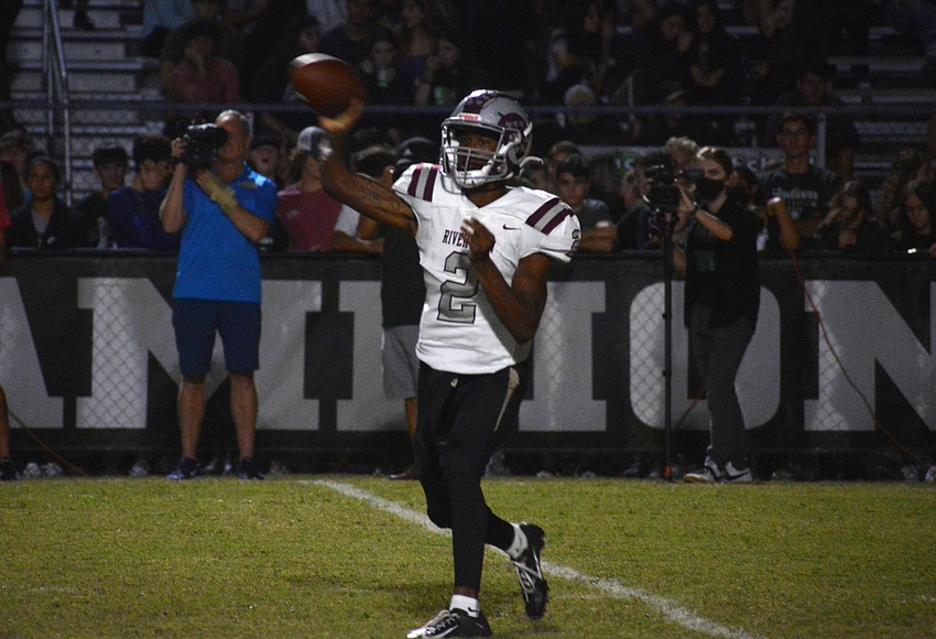 Your Observer | Photo - Rams junior quarterback Will Carter Jr. throws ...