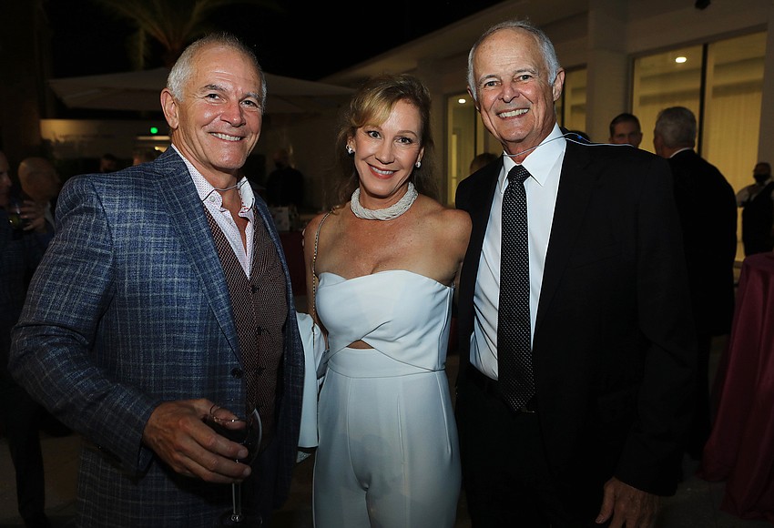 Your Observer | Photo - Mike and Gray Swor with Dick Dickinson