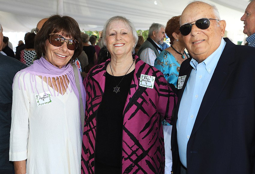 Your Observer | Photo - Barbara Meltzer with Rhea Hughes and Philip Meltzer