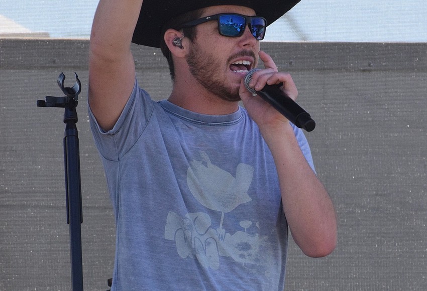Your Observer | Photo - Derek Lersch performs at My Hometown Fest at ...