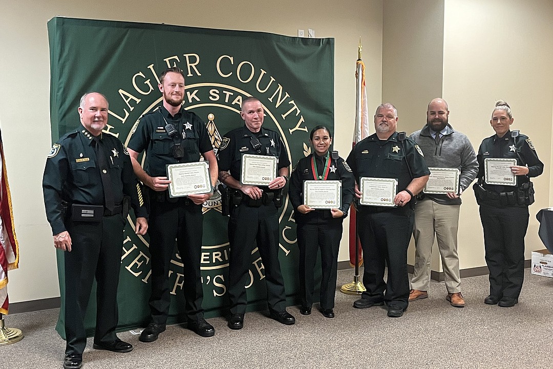 Thirteen deputies honored for life-saving measures | Observer Local News | Palm Coast Observer ...