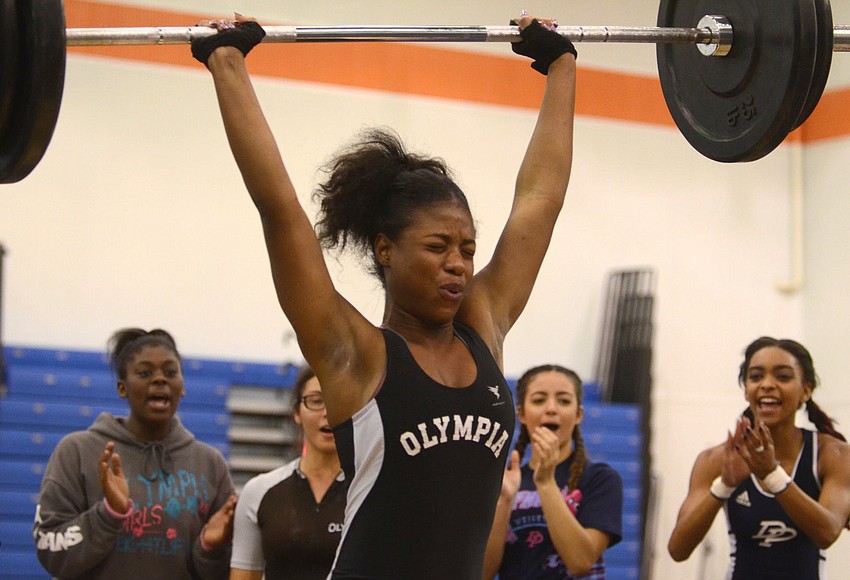 Varied reasons attract competitors to varsity girls weightlifting ...